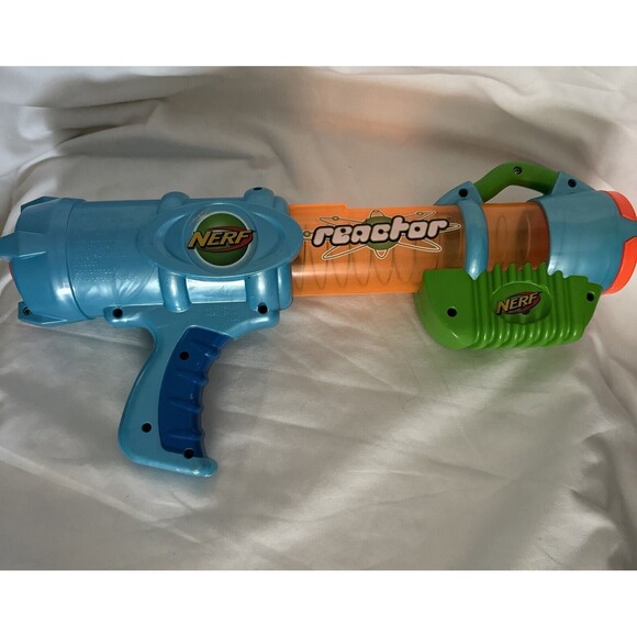 Nerf | Toys | Nerf Reactor Ball Blaster Gun Hasbro 203 Blue Green ...